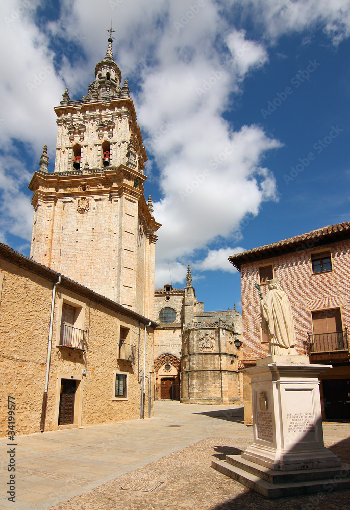 Torre de la Catedral de Burgo de Osma, Soria Stock Photo | Adobe Stock