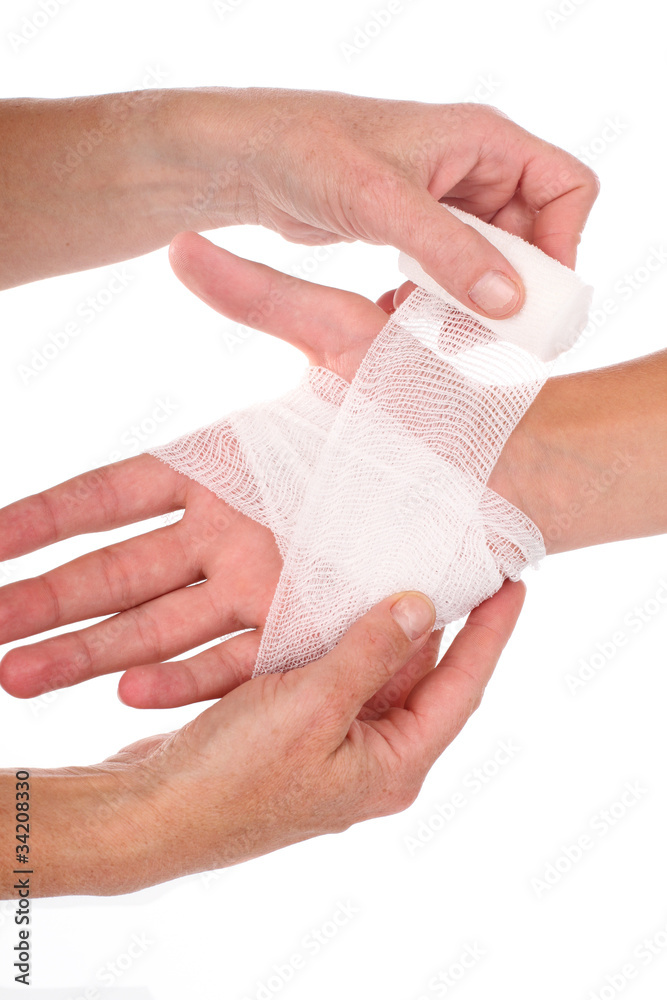 Hand verbinden Stock-Foto | Adobe Stock