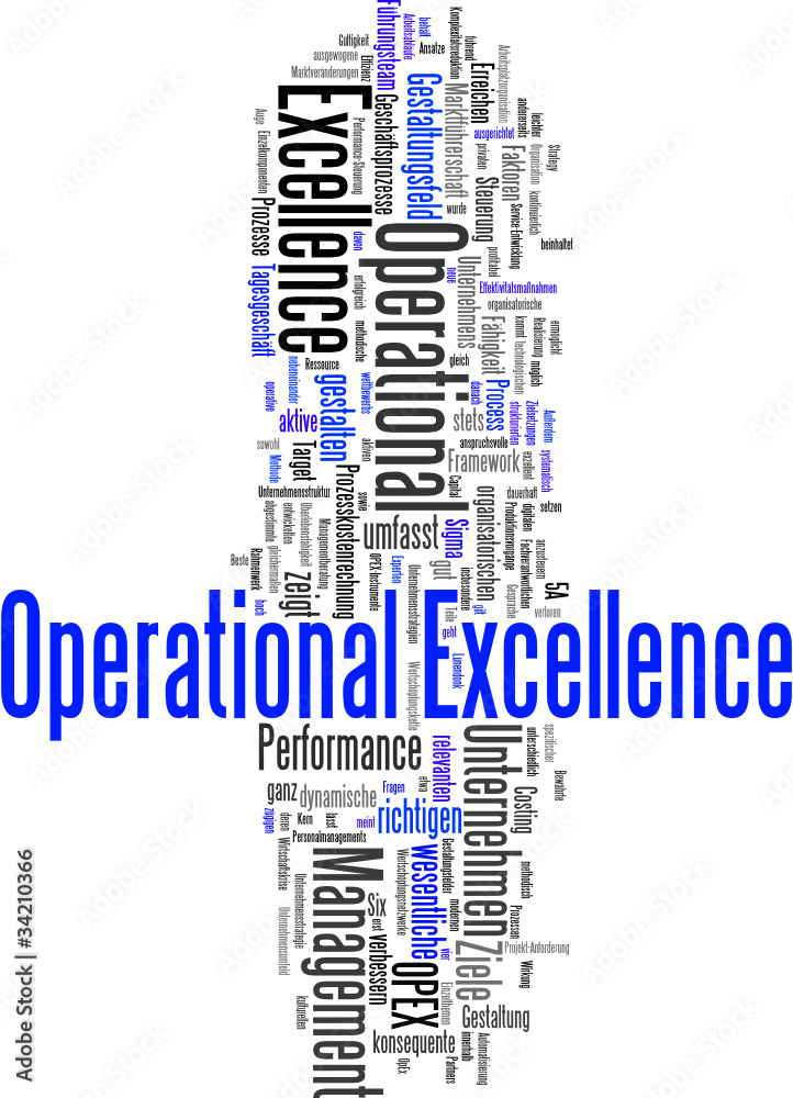 Operational Excellence Stock-Vektorgrafik | Adobe Stock