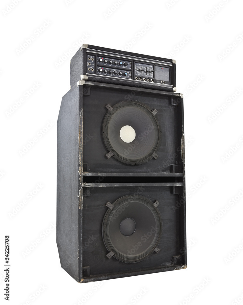 Battered Bass Blaster Stock Photo | Adobe Stock