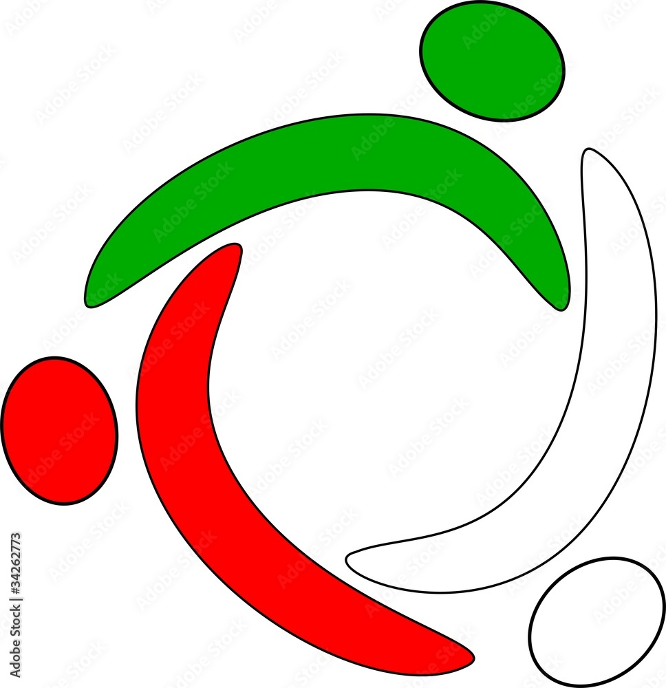 Logo Omini Italia - Italian Logo Stock Vector | Adobe Stock