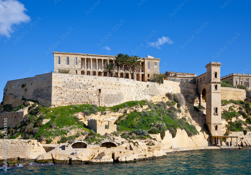 Palaces of Kalkara Stock Photo | Adobe Stock