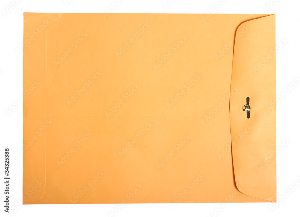 Manila Envelope (Isolated) Stock Photo | Adobe Stock