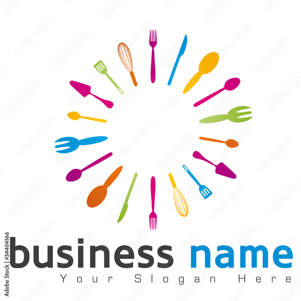 logo design, cuisine Stock Vector | Adobe Stock