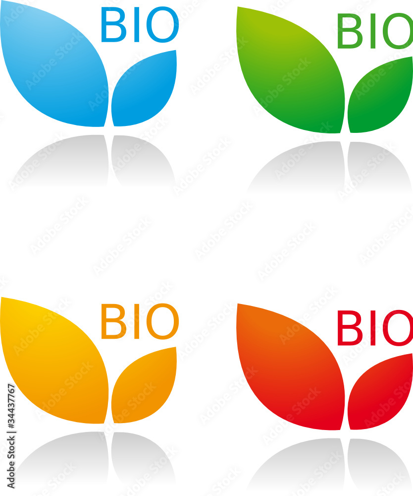 Bio Logos Stock Vector | Adobe Stock