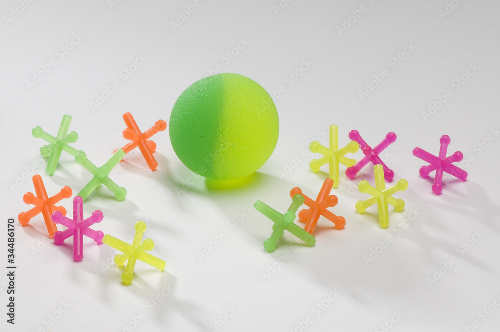 jacks, juego de exterior foto de Stock | Adobe Stock