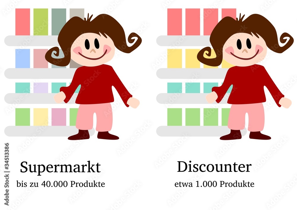 Einkaufsladen Clipart School