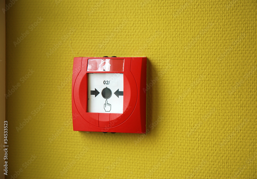 Feueralarm Kasten Risiko Stock-Foto | Adobe Stock