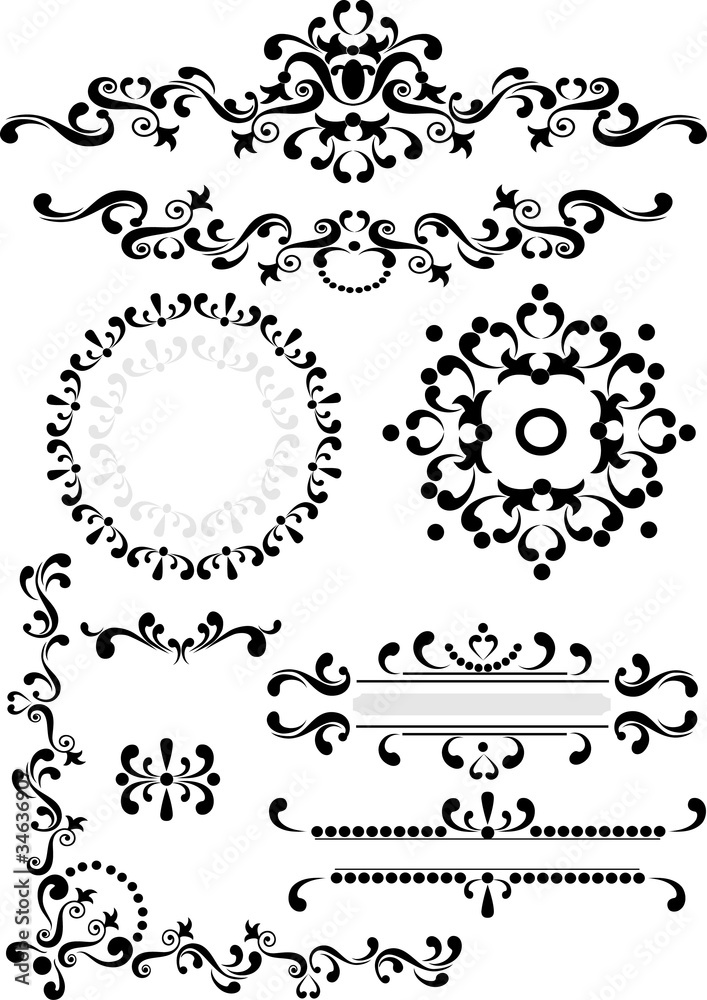 Decorative Corner Borders Clip Art Decorative Corner Borders Clip Art