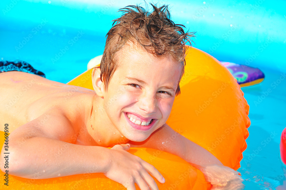 Badespass Stock Photo | Adobe Stock