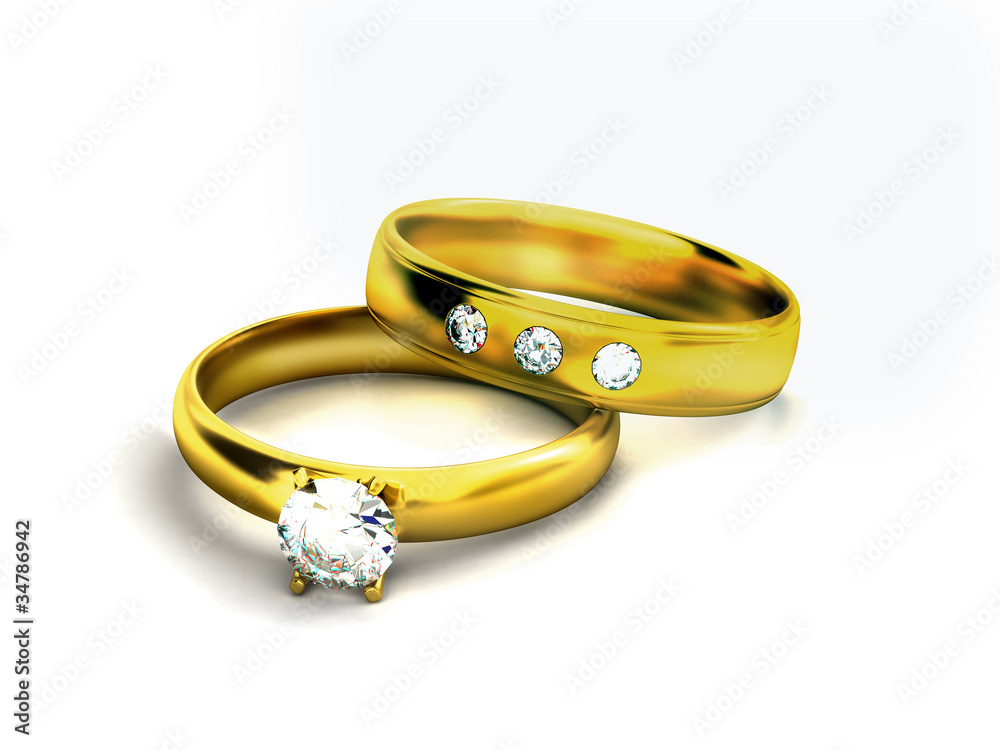 Hochzeitsringe Stock-Foto | Adobe Stock