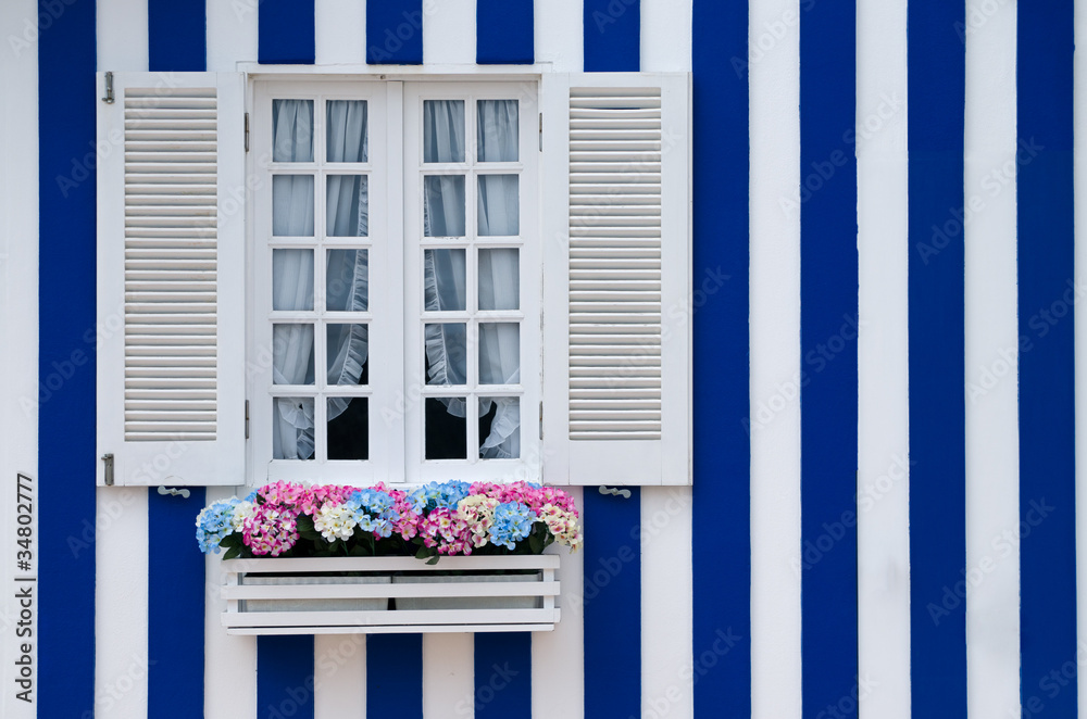 Beautiful typical window Stock Photo | Adobe Stock
