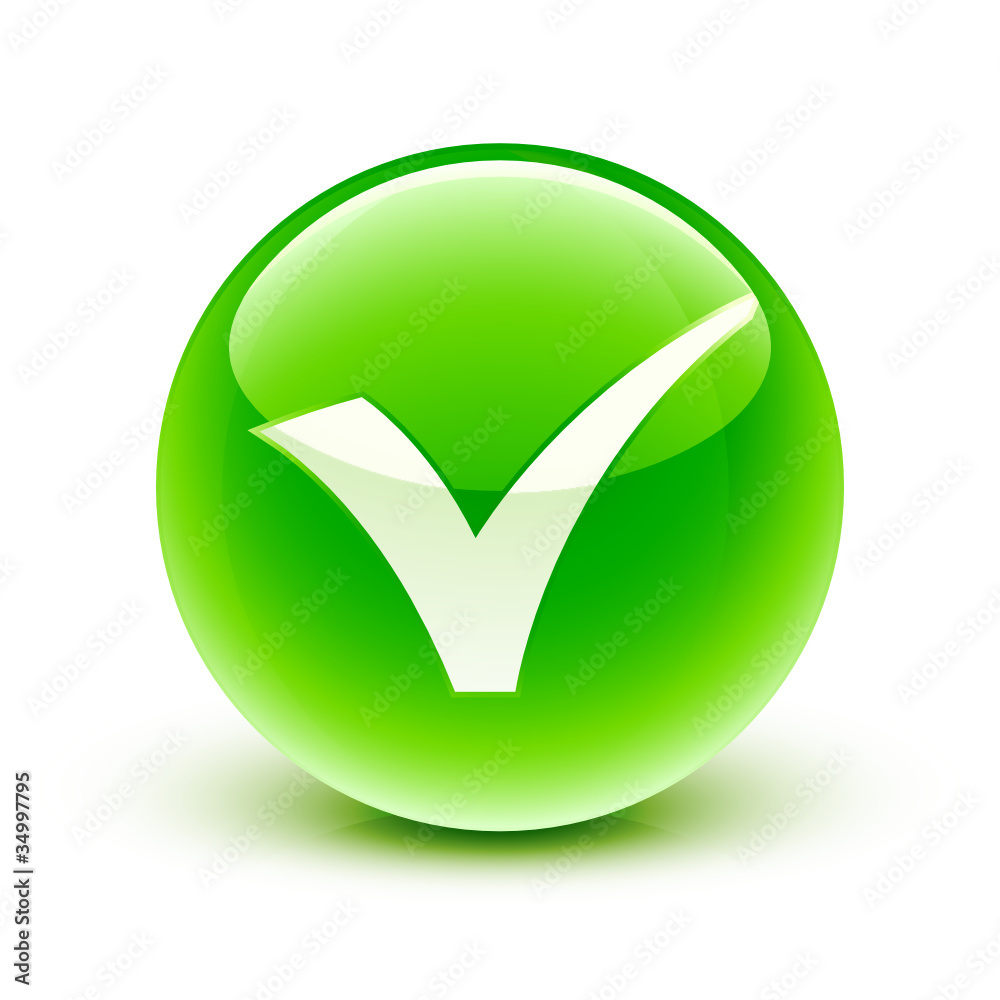 Vecteur Stock icône validation / validation icon | Adobe Stock