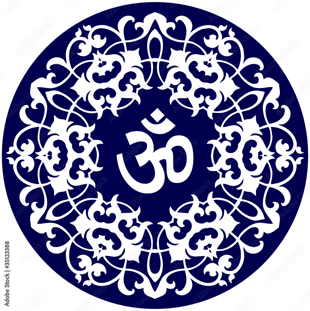 Om Design Stock Vector | Adobe Stock