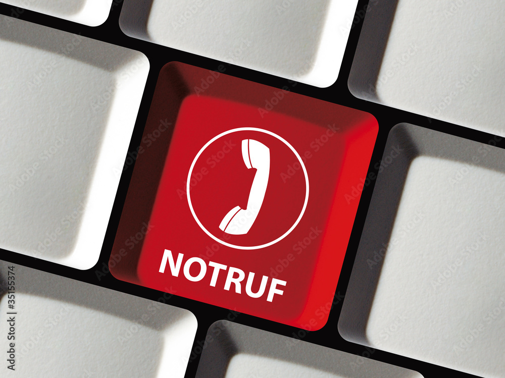 Notruf Stock-Illustration | Adobe Stock