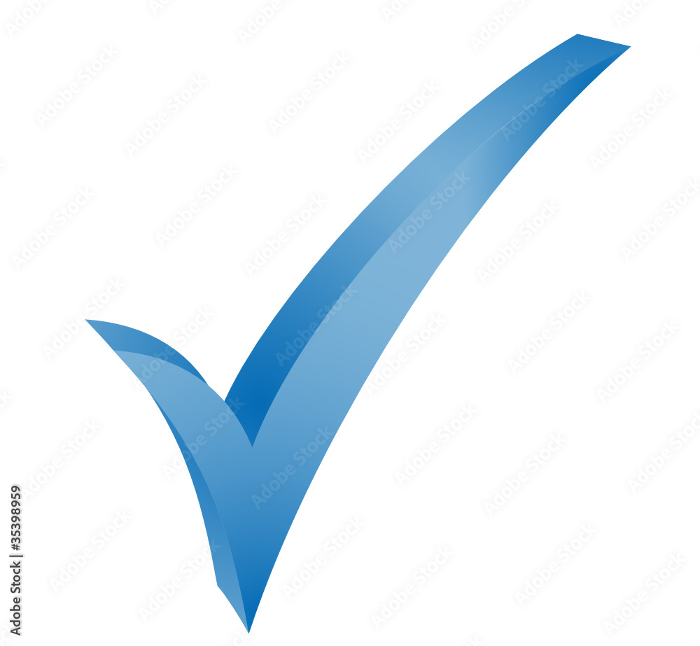 symbole validé bleu Stock Vector | Adobe Stock symbole validé bleu Stock Vector | Adobe Stock