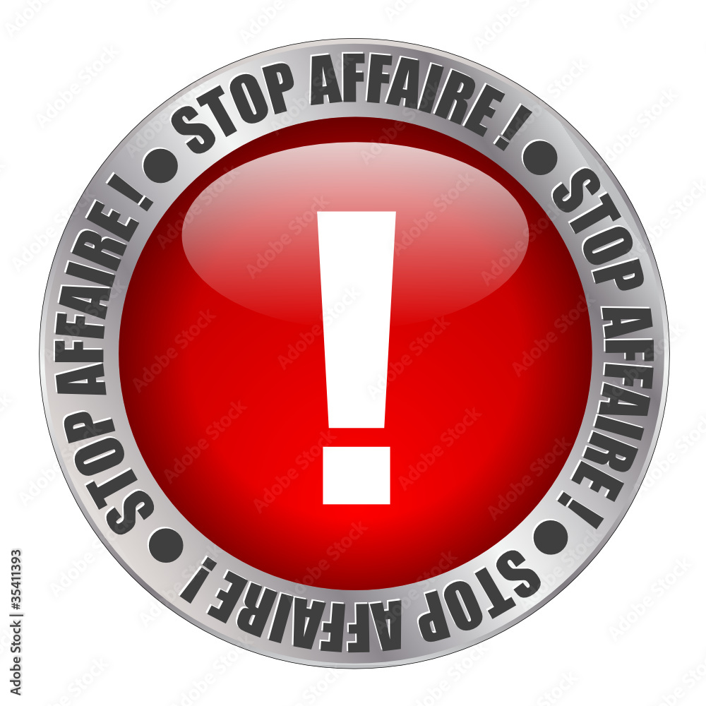 Vecteur Stock Bouton Web "STOP AFFAIRE" (soldes premier prix publicité ...