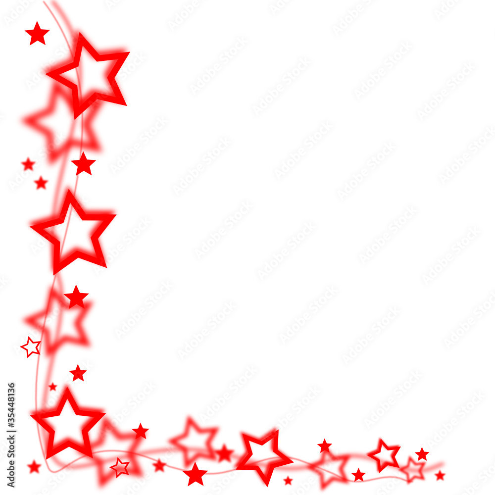 Sterne rot Stock-Vektorgrafik | Adobe Stock