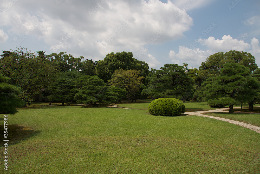 Nijojo Japanese Garden, Kyoto Stock Photo | Adobe Stock