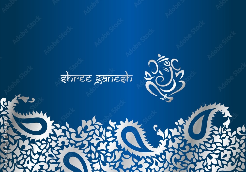 traditional hindu wedding card design, India Stock Vector | Adobe Stock
