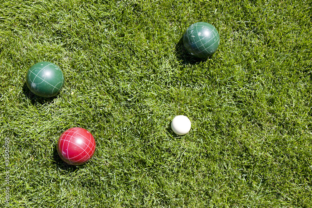 Bocce ball Stock Photo | Adobe Stock