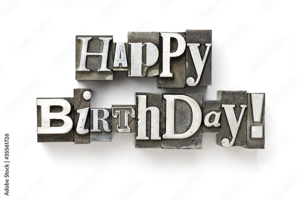 Happy Birthday! Stock Photo | Adobe Stock