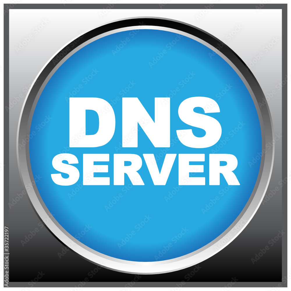 DNS SERVER ICON Stock Vector | Adobe Stock