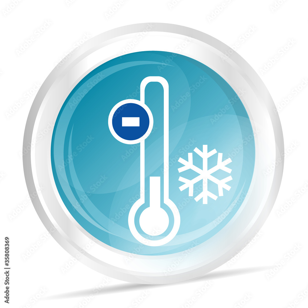 Vecteur Stock icône froid | Adobe Stock
