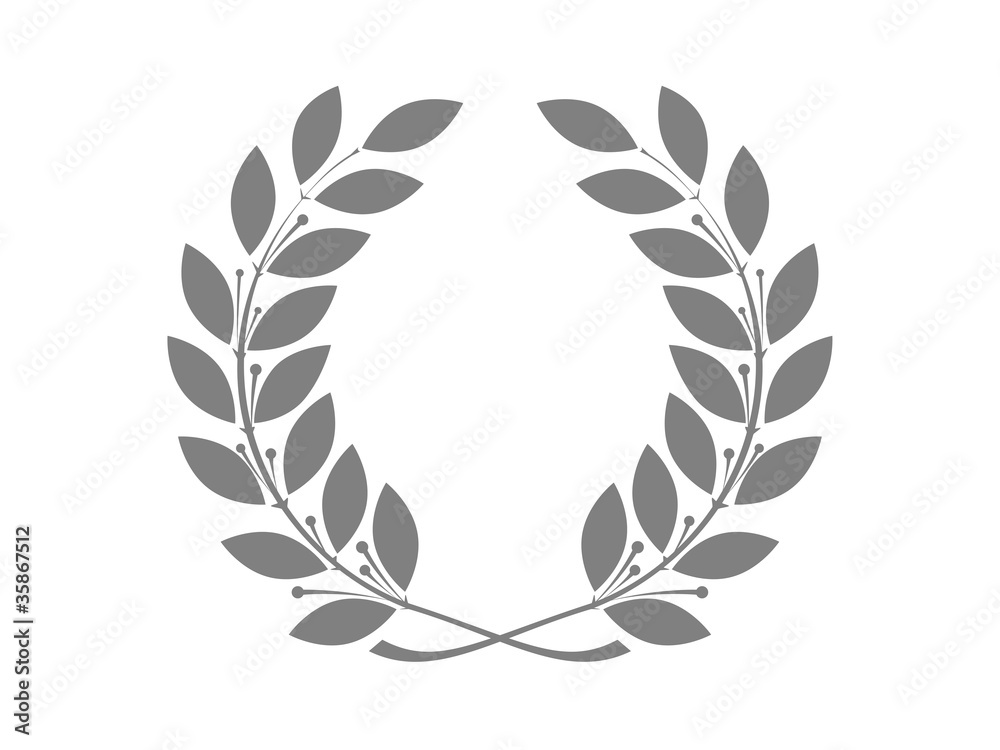 lorbeerkranz Stock Vector | Adobe Stock