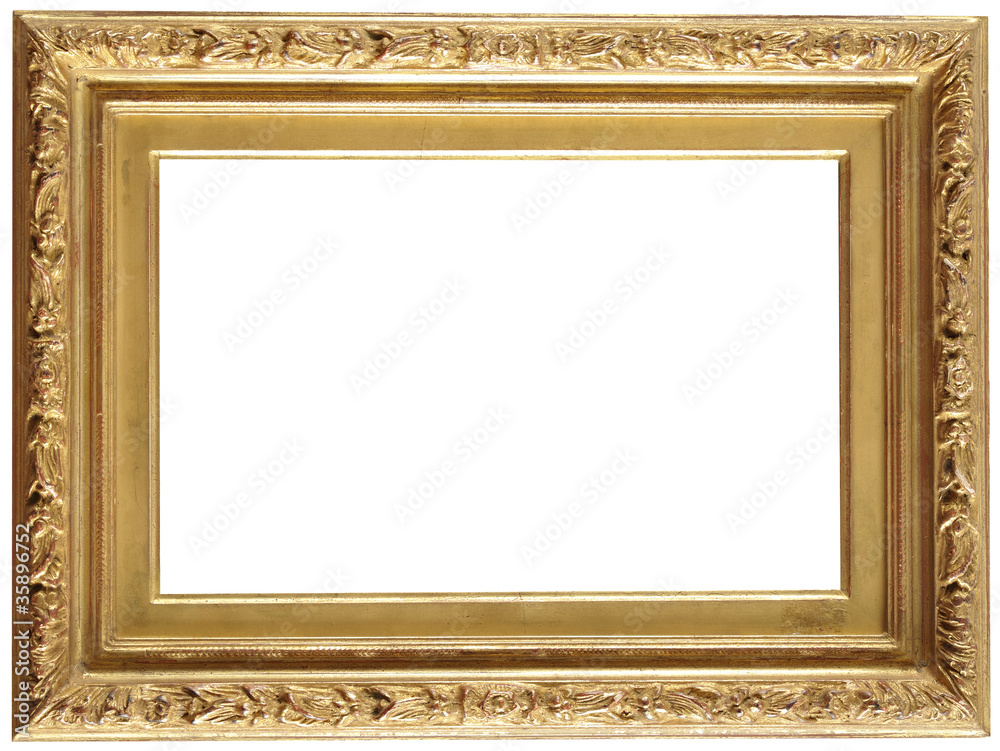 Cadre doré Photos | Adobe Stock