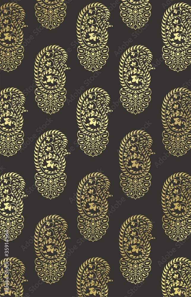 Traditional Indian Mango Motif