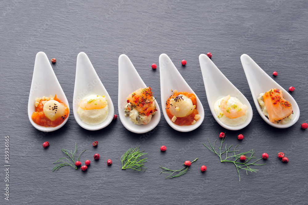 Foto Stock Amuse-bouche | Adobe Stock