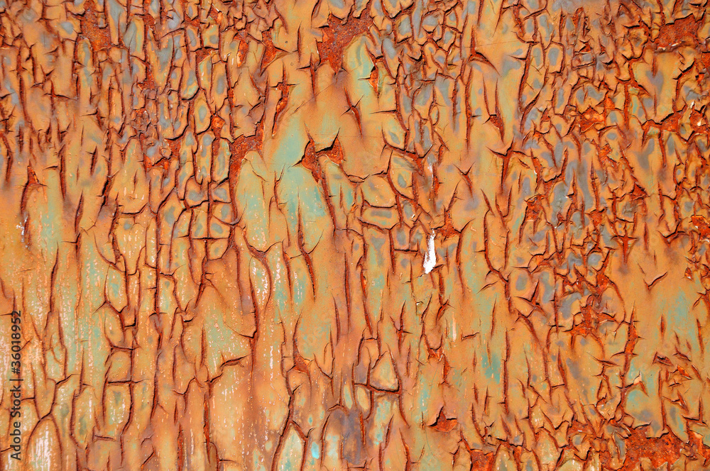 rust and paint metal texture Stock Photo | Adobe Stock