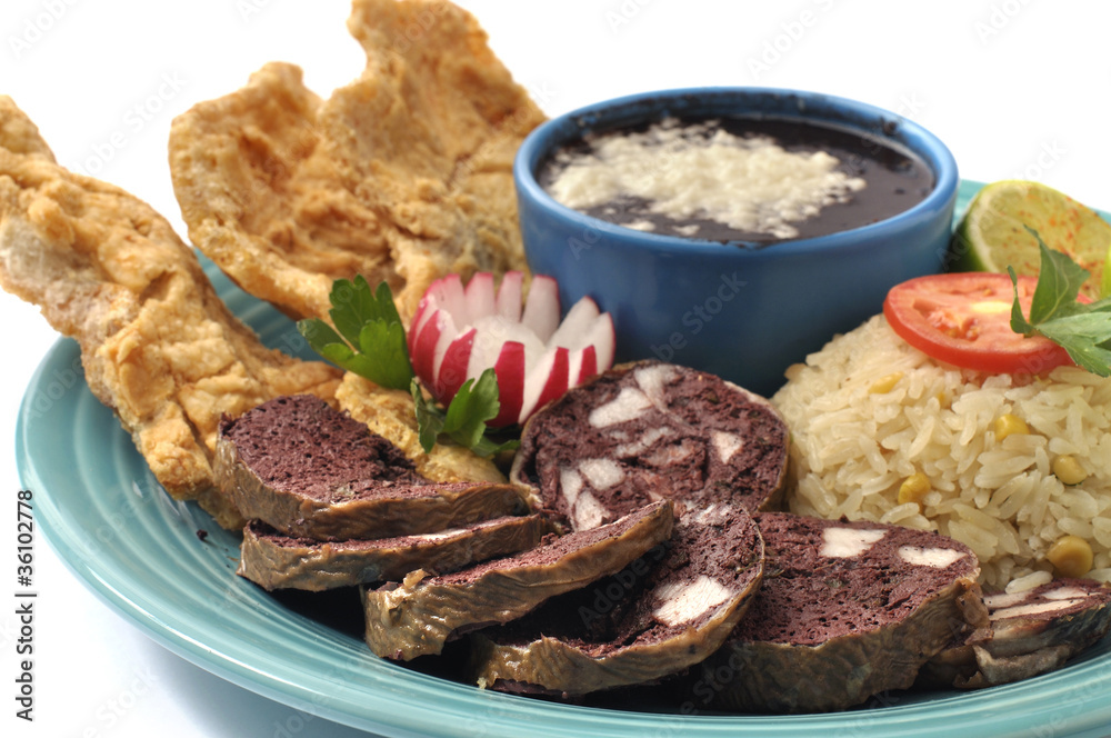 Moronga and chicharrones foto de Stock | Adobe Stock