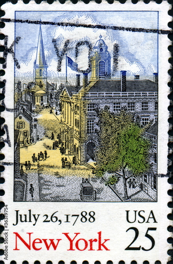 July 26, 1788. New York, USA. Stock Photo | Adobe Stock