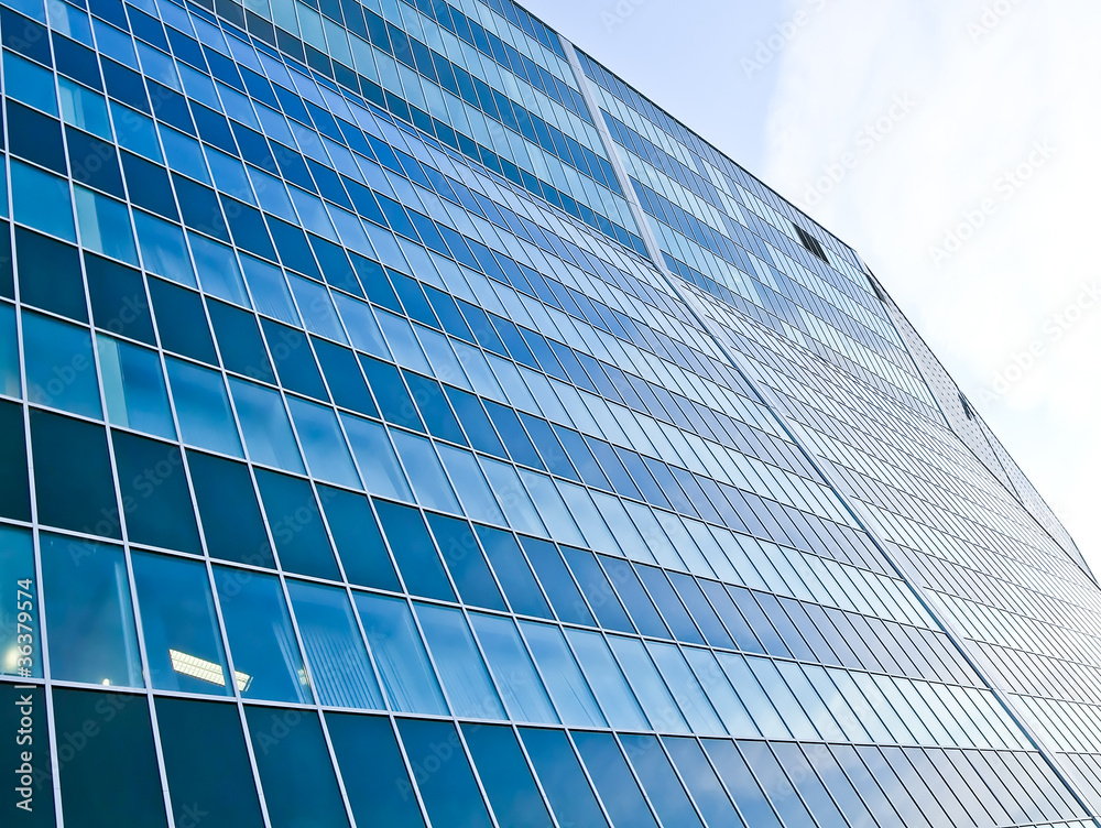 stretched dark structure of modern windows Stock Photo | Adobe Stock