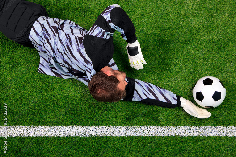 Goalkeeper Diving Save