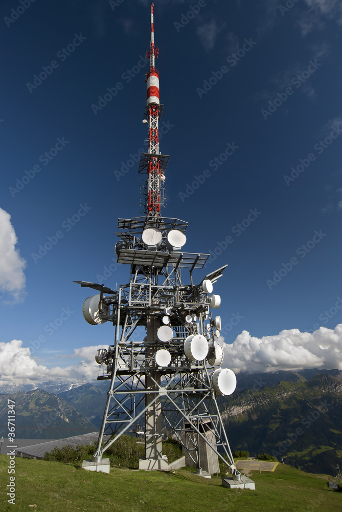 Sendemast Stock-Foto | Adobe Stock