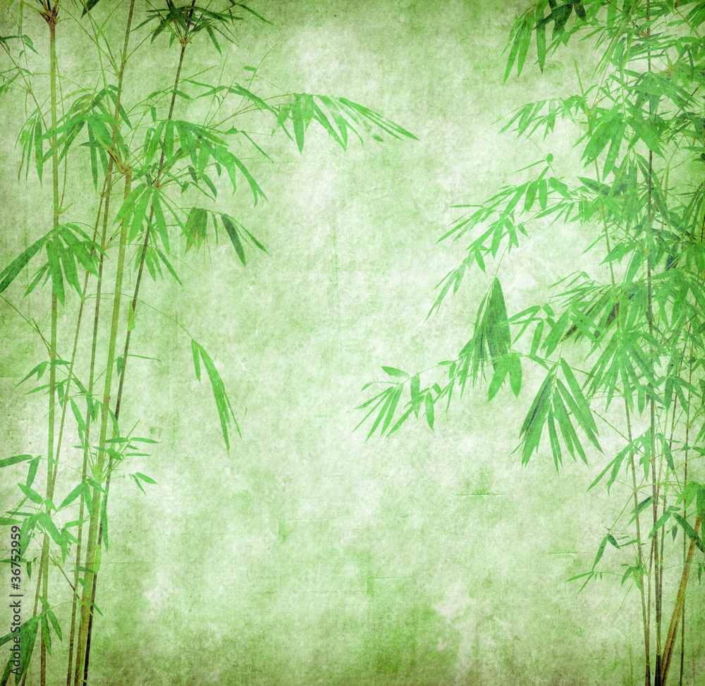 design of chinese bamboo trees Stock Illustration | Adobe Stock