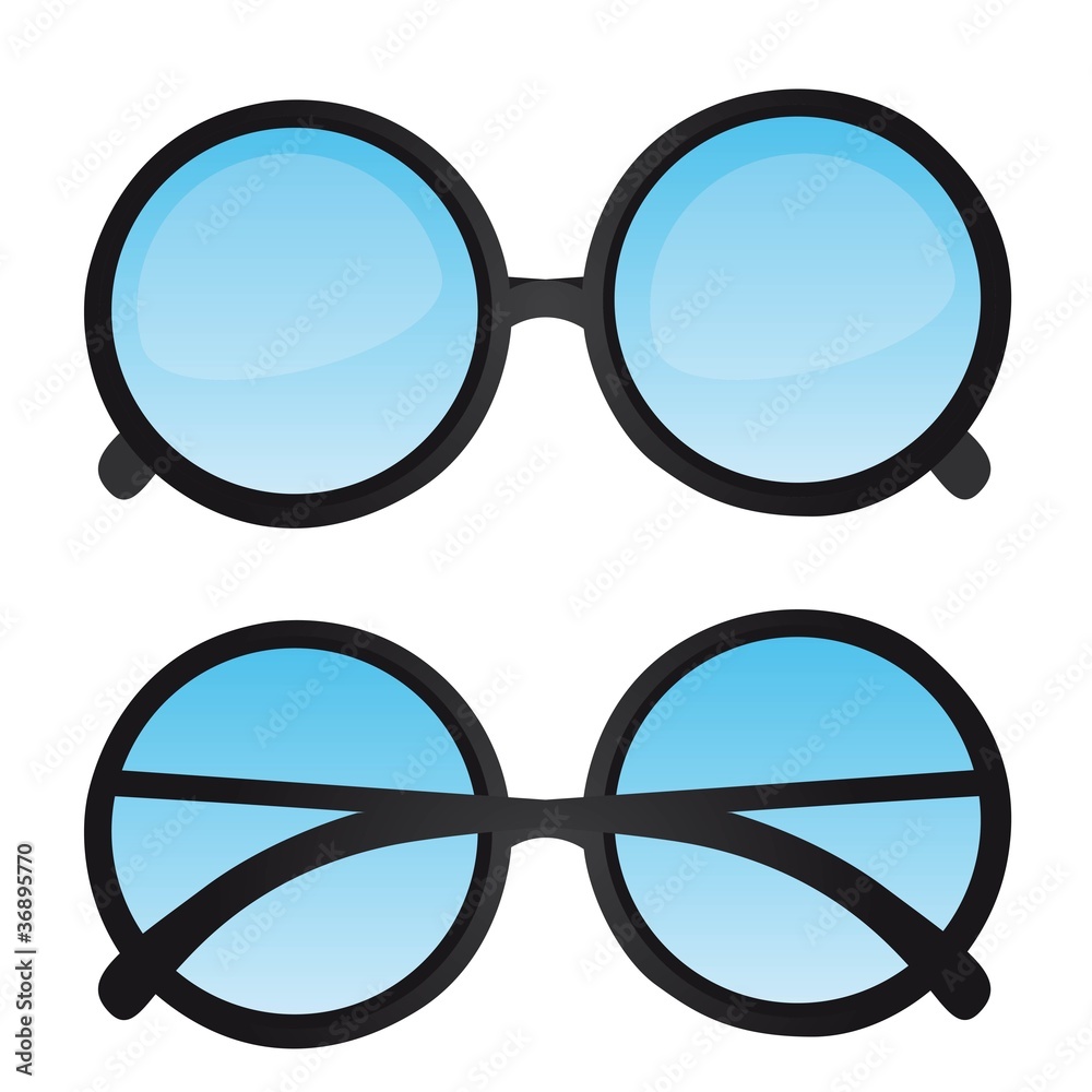 Nerd Glasses Vector