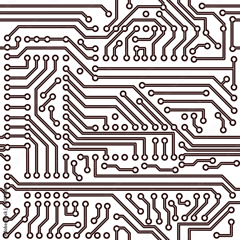 Vector seamless pattern - electronic circuit board background Stock ... Vector seamless pattern - electronic circuit board background Stock ...
