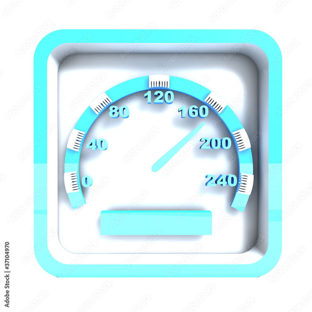 Piktogramm-Tacho Stock-Illustration | Adobe Stock