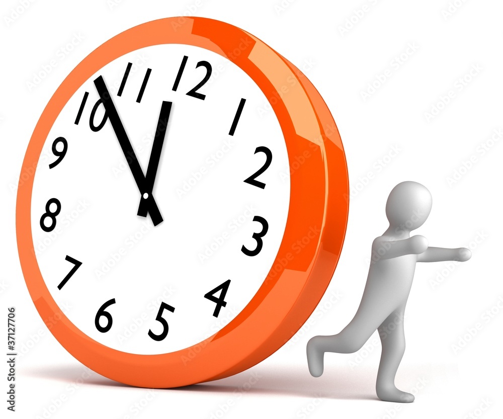 Zeitdruck Stock-Illustration | Adobe Stock