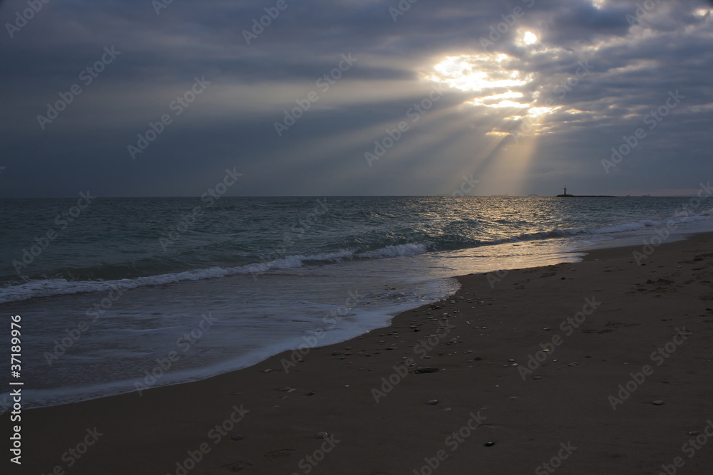 Rayo de sol foto de Stock | Adobe Stock