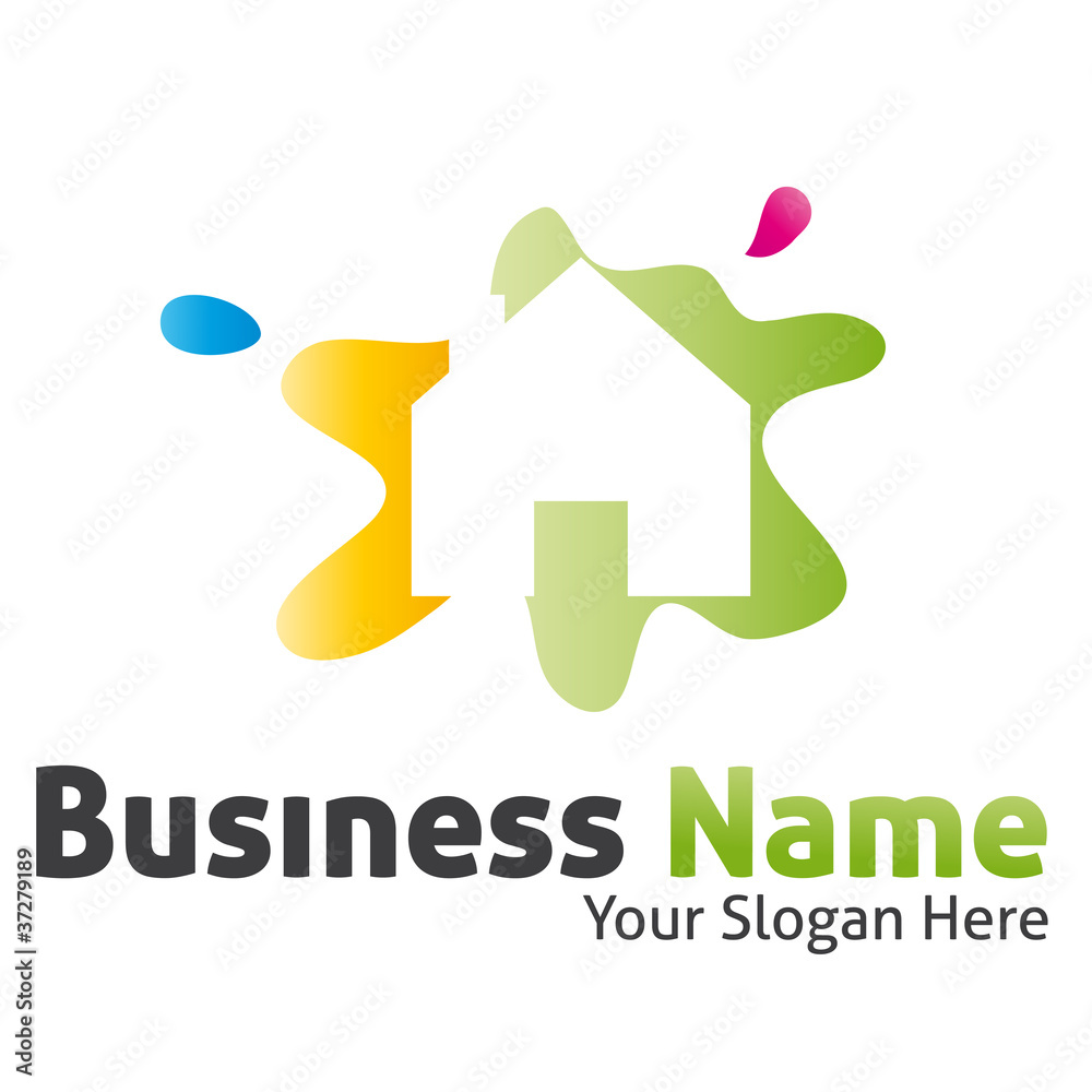 logo maison Stock Vector | Adobe Stock