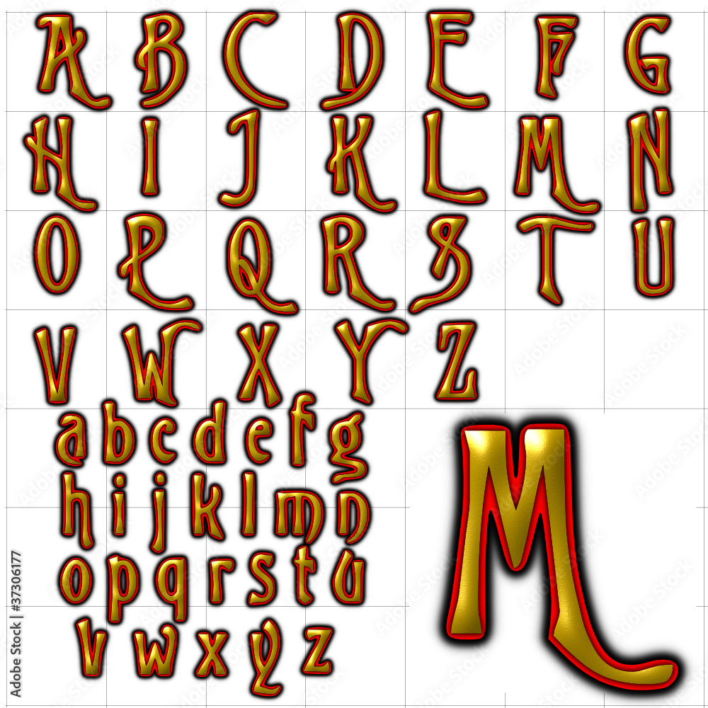 abc alphabet background font trinigan design Stock Vector | Adobe Stock