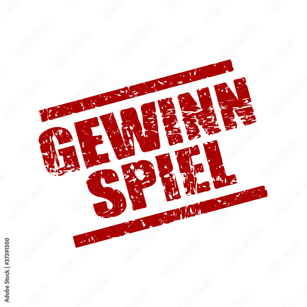 stempel eckig gewinnspiel I Stock Vector | Adobe Stock