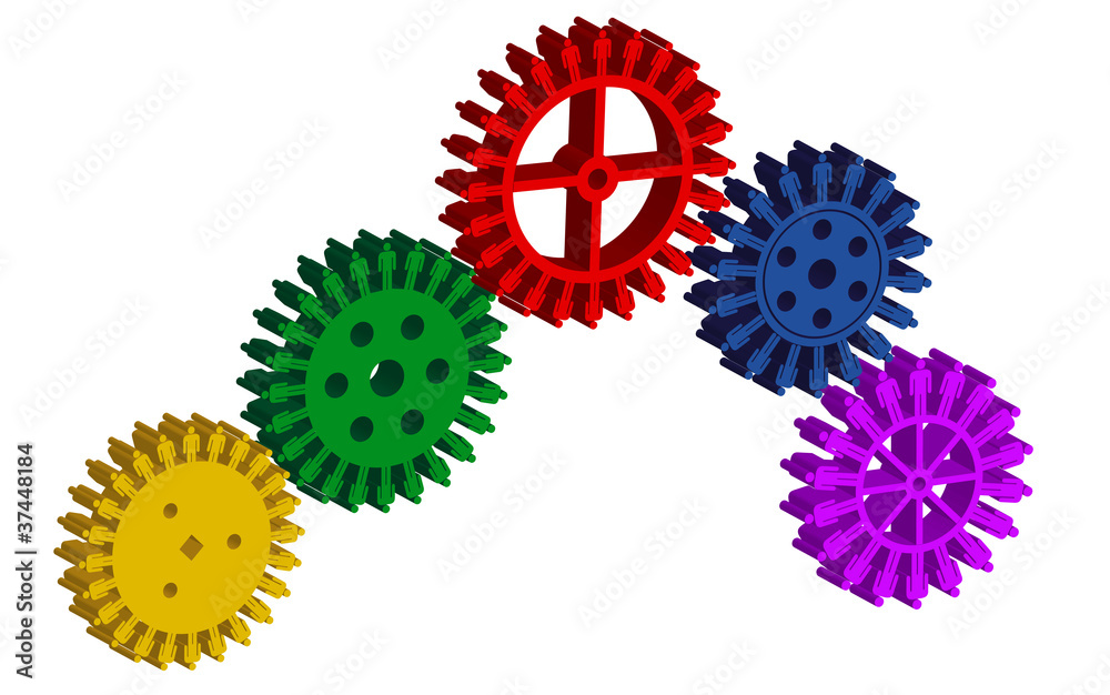 Organizational corporate hierarchy chart of a company of symbol Stock ...