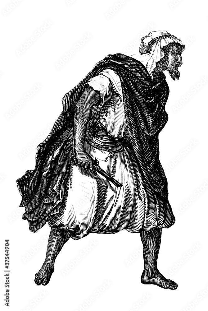 Arabian Assassin Stock Illustration | Adobe Stock