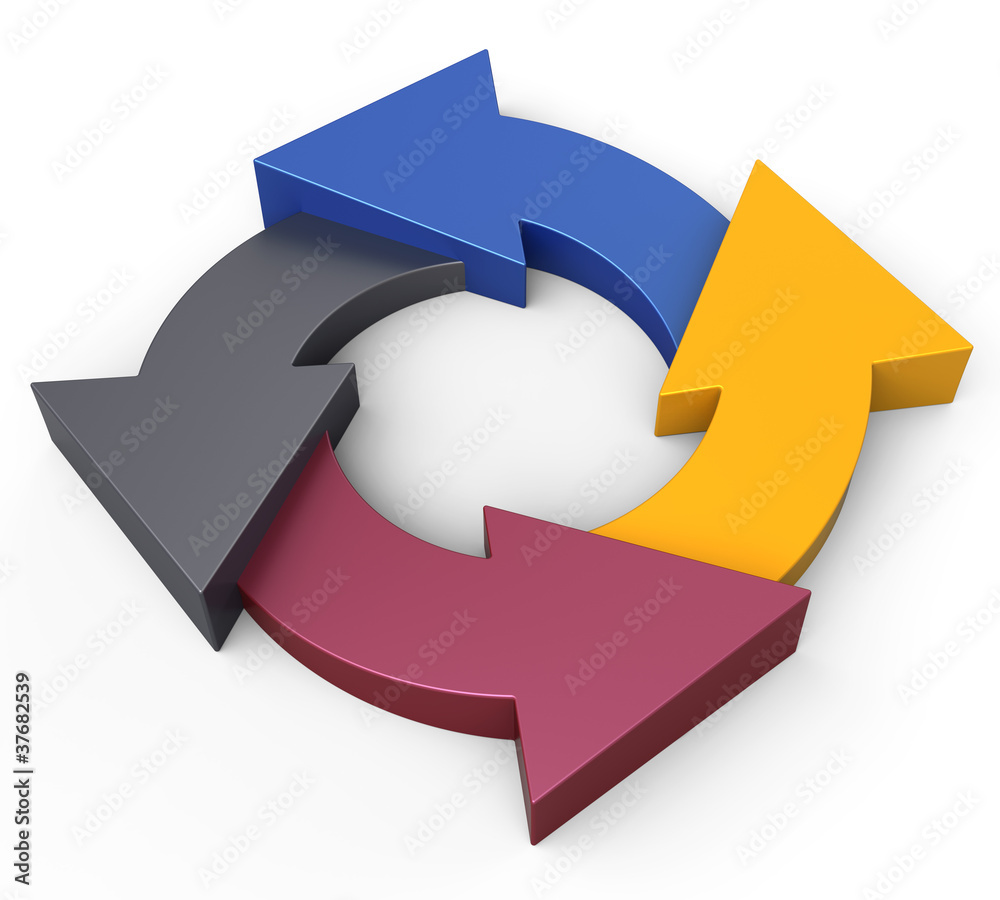 Business process diagrams Stock Illustration | Adobe Stock